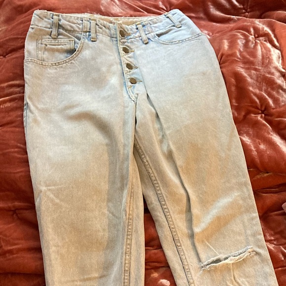 Guess | Jeans | Vintage Guess Button Fly Light Wash Distressed Jeans ...